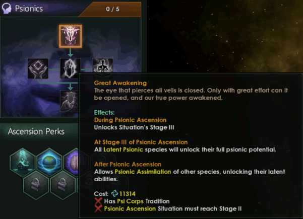 Stellaris Dev Diary #392 - Psionic Ascension and Delving into the Shroud | Paradox Interactive ...